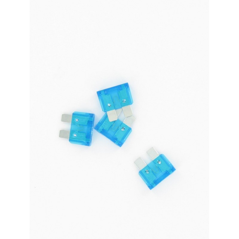 Fusible classique plat enfichable 15 Ampères (Sachet de 10) - SARL Difag