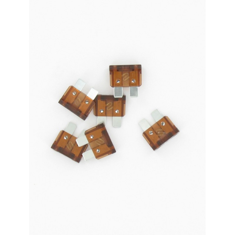 Fusible classique plat enfichable 7.5 Ampères (Sachet de 10) - SARL Difag